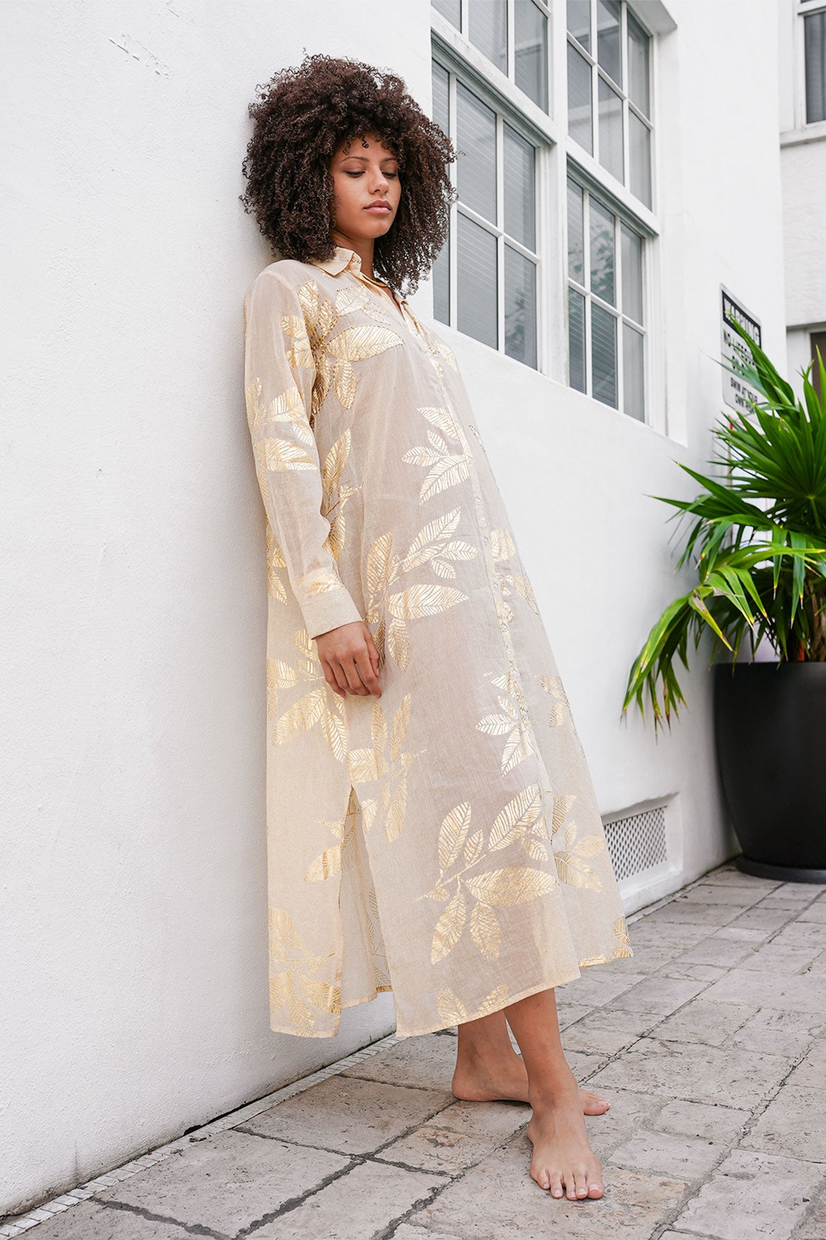 Zilly Dress Taupe – Debbie Katz Resort Fashion