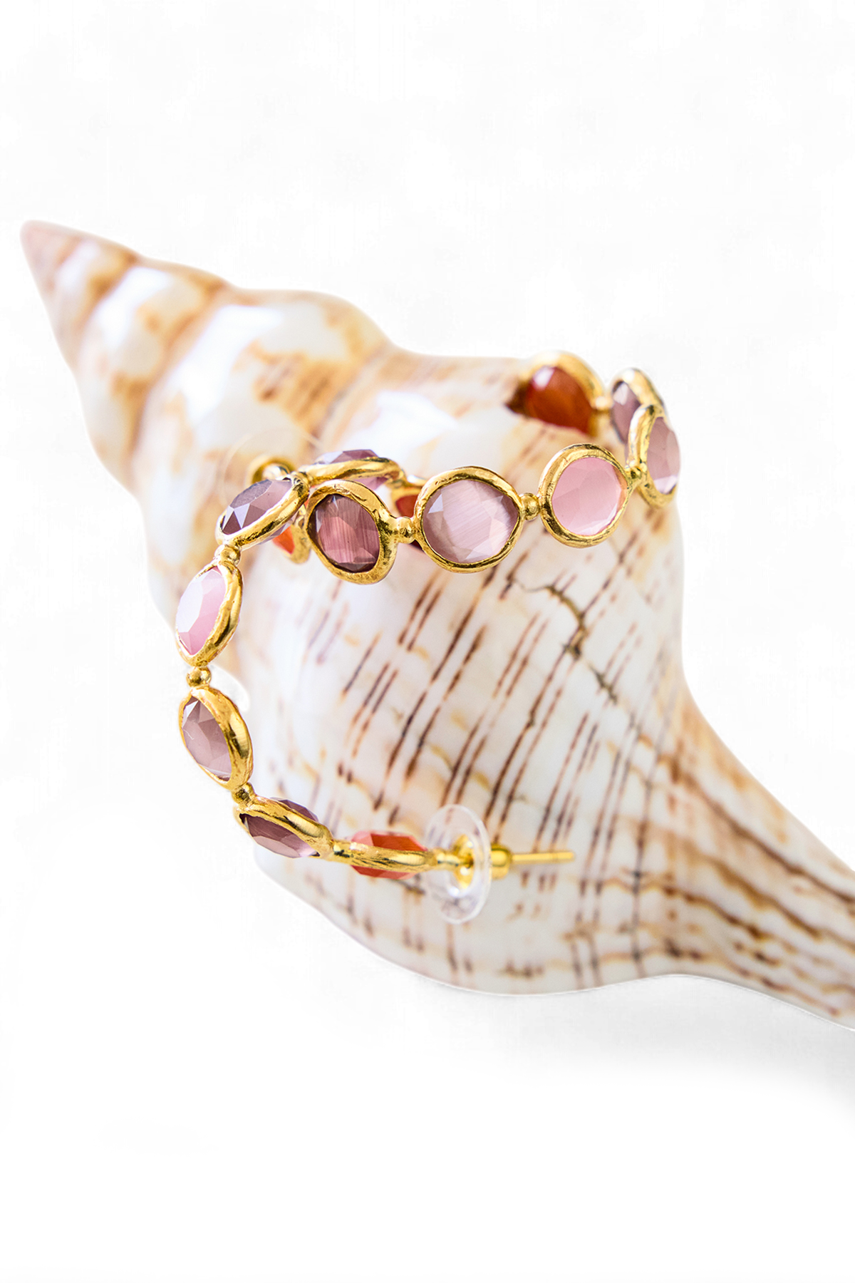 Debbie Katz Deniz (Cat Eye Stone Pinks) – Stone Women's Jewelry