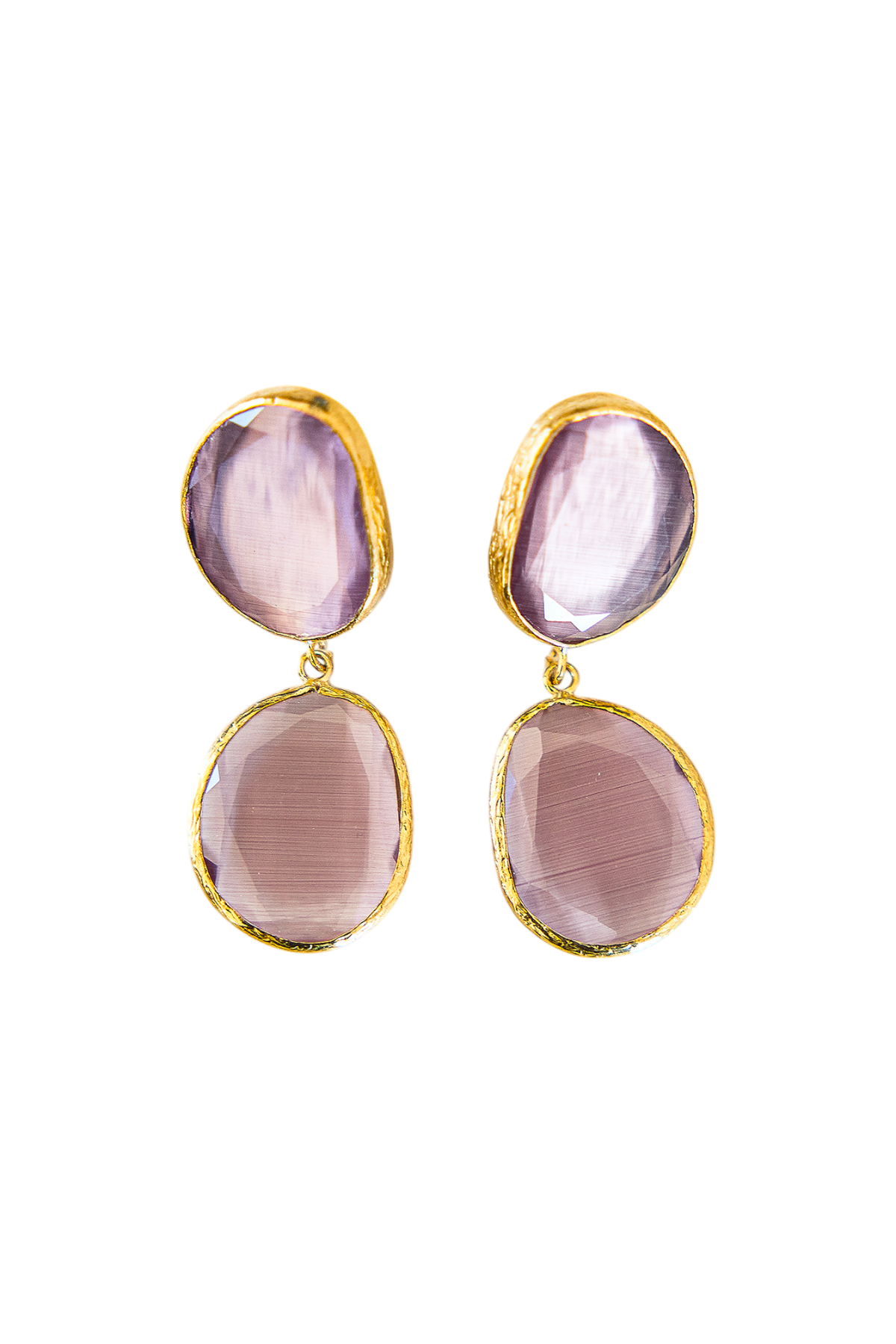 Tamar (Cat Eye Stone Blush) – Debbie Katz | Handmade Jewelry