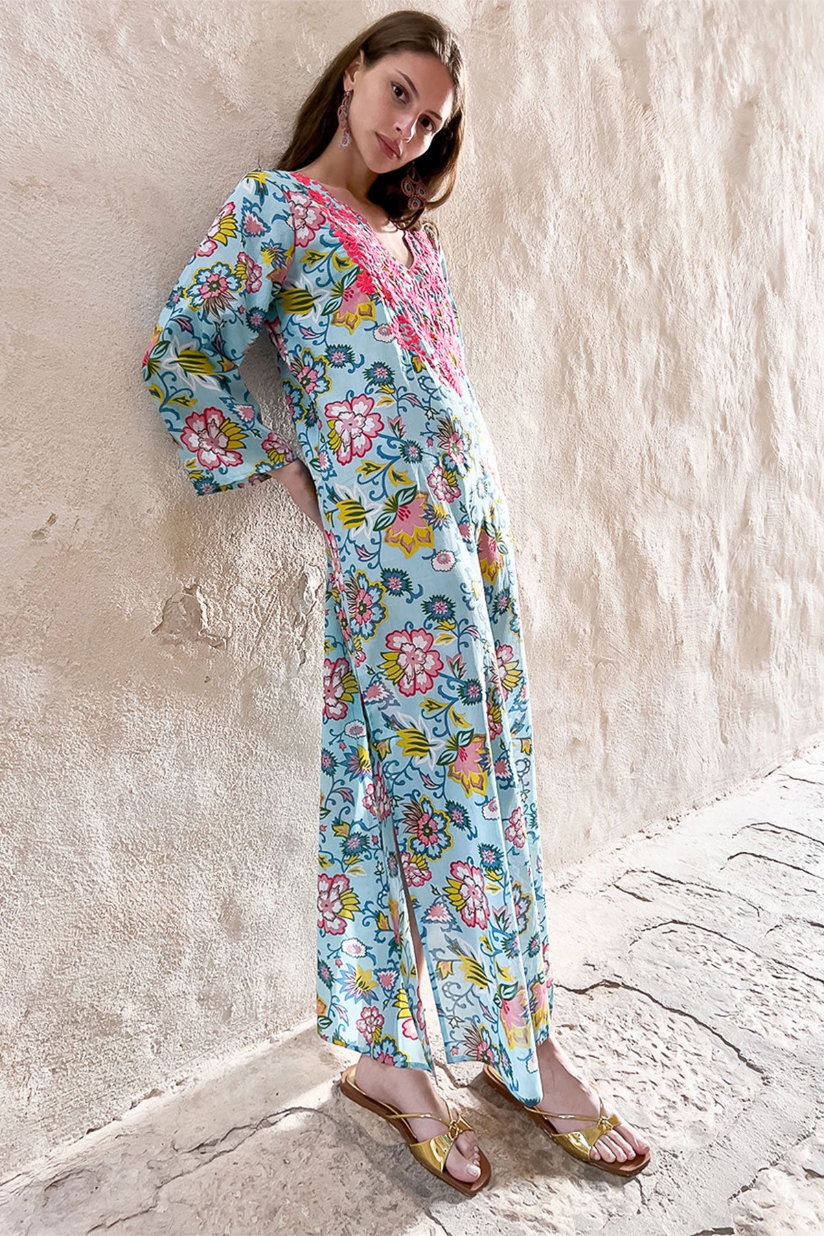 Lara Maxi Tunic – Debbie Katz | Boho Chic Resort Fashion