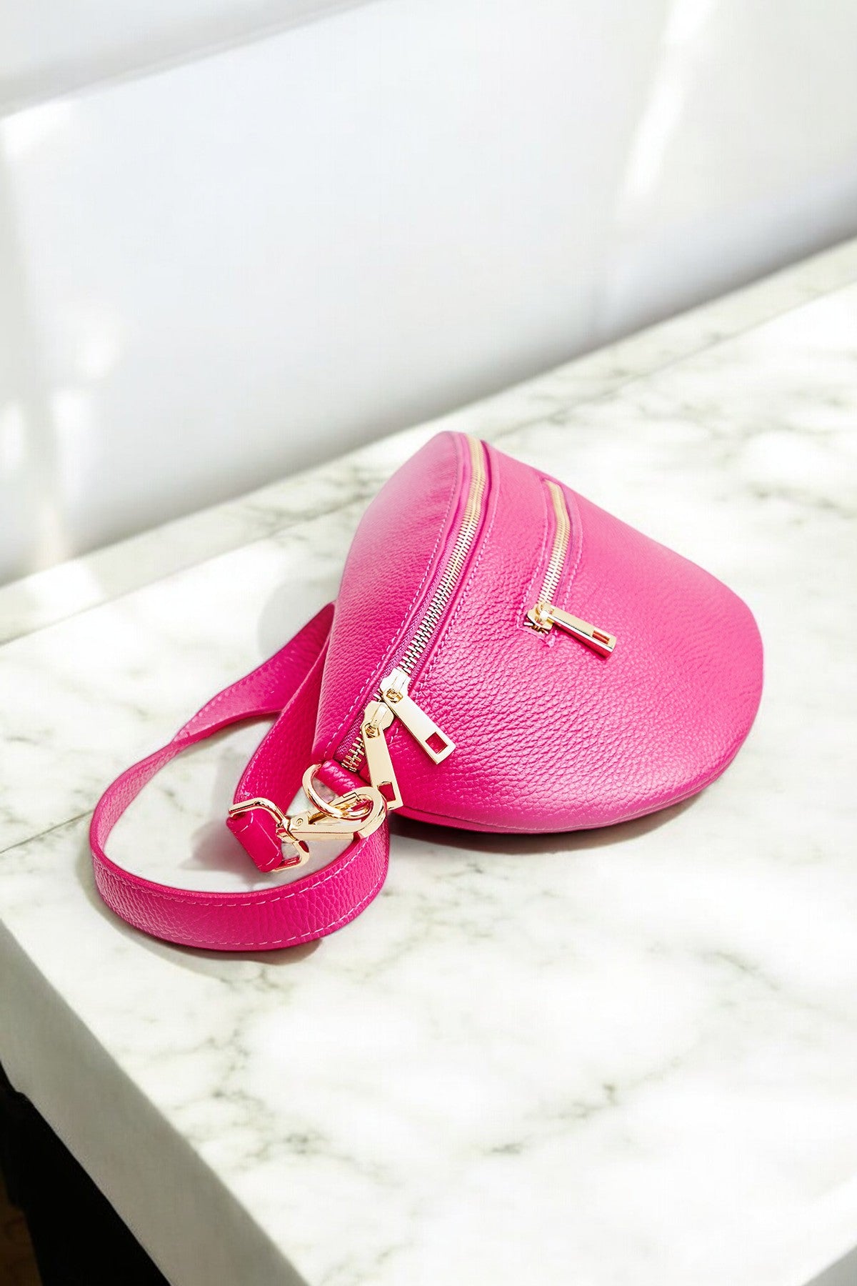 Susina Bag Pink – Debbie Katz | Italian Leather Bags